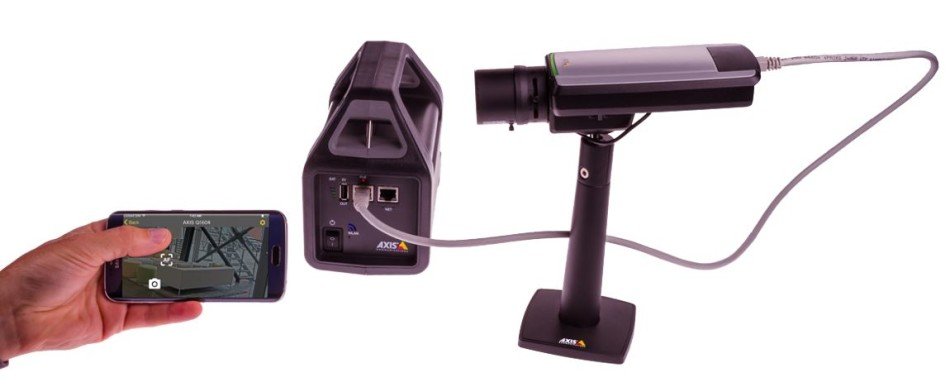 The AXIS T8415 Wireless Installation Tool: Easy and Intuitive to Use