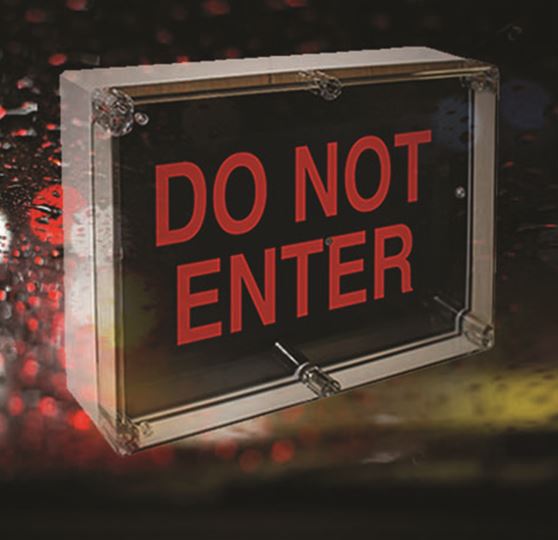 Kentec Adds IP66-rated Weatherproof Version to Illuminated Warning Sign ...