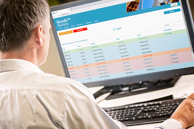 Professional security business upgrades its own access control with Incedo