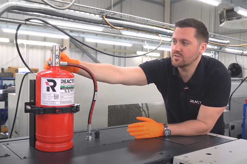 FIREX Tech Talks: Reacton – Fire Suppression system installation in CNC ...