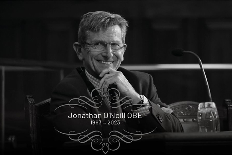 Tributes made to Jonathan O’Neill OBE, Managing Director of the Fire ...